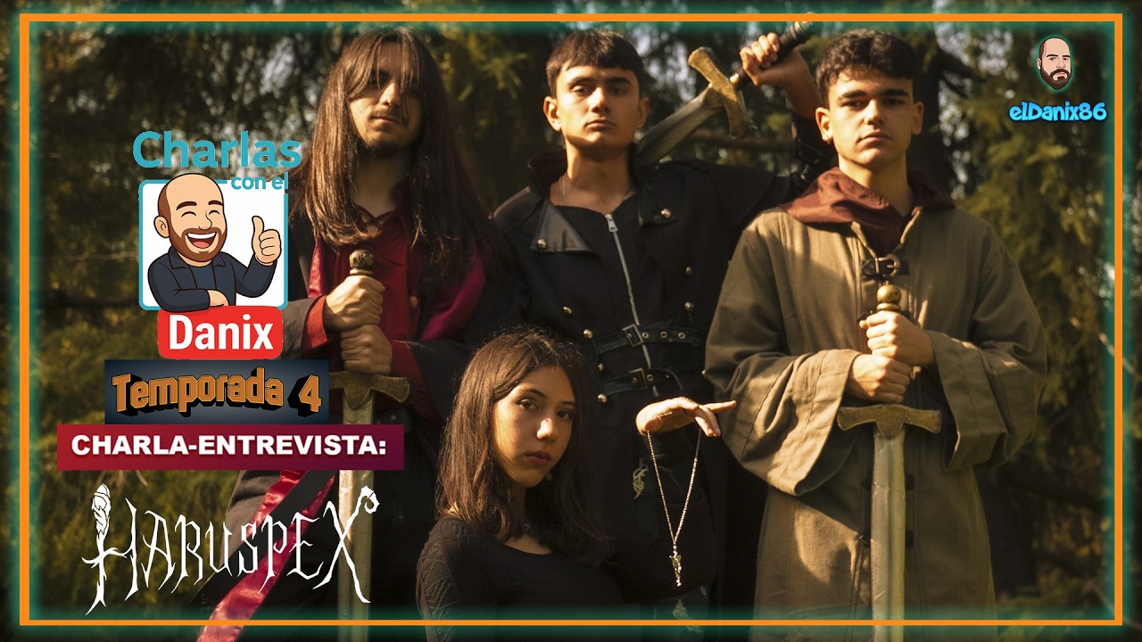 ¡Entrevistados en «Charlas con el Danix»! · Haruspex
